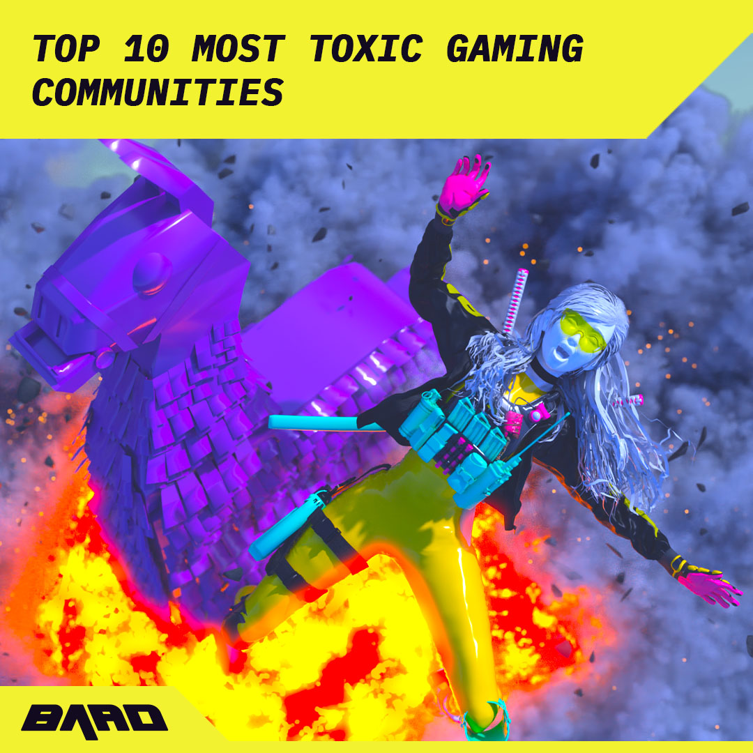 Top 10 most toxic gaming communities - Bard Test
